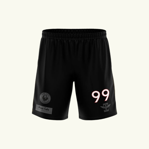 AC Montgomery Black Shorts - Icarus Football