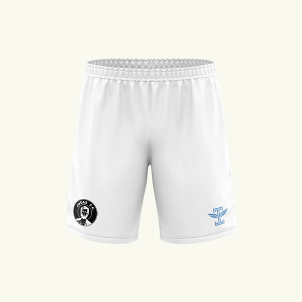 Judas FC White Shorts - Icarus Football