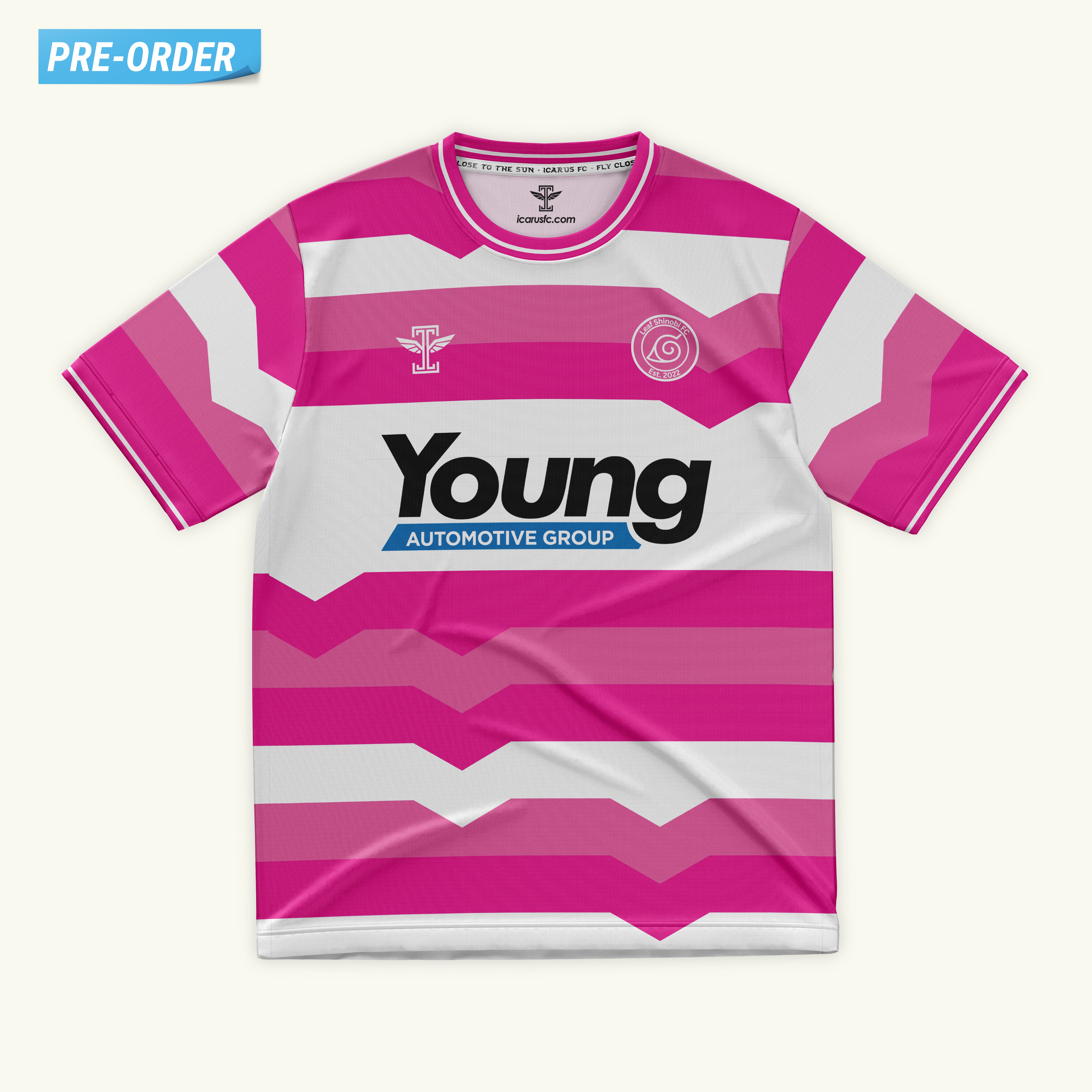 Leaf Shinobi Pink Jersey - Icarus Football