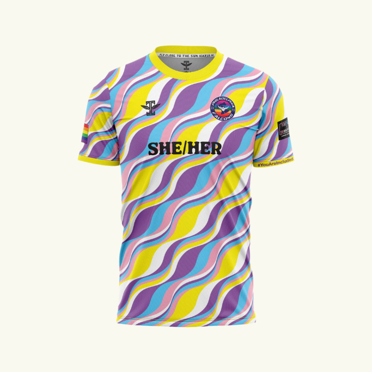 Philadelphia Falcons Inclusive Jersey (SHE/HER) - Icarus Football